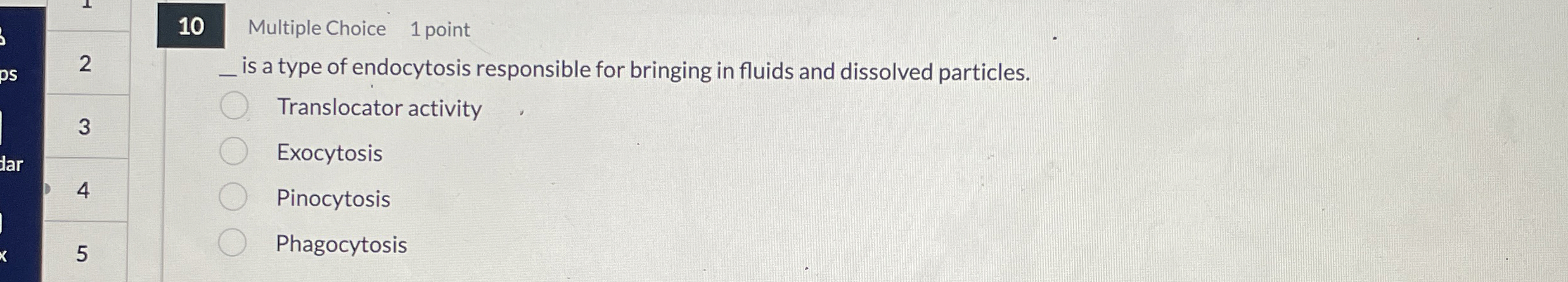 Solved 10Multiple Choice1 ﻿point2 q, ﻿is a type of | Chegg.com