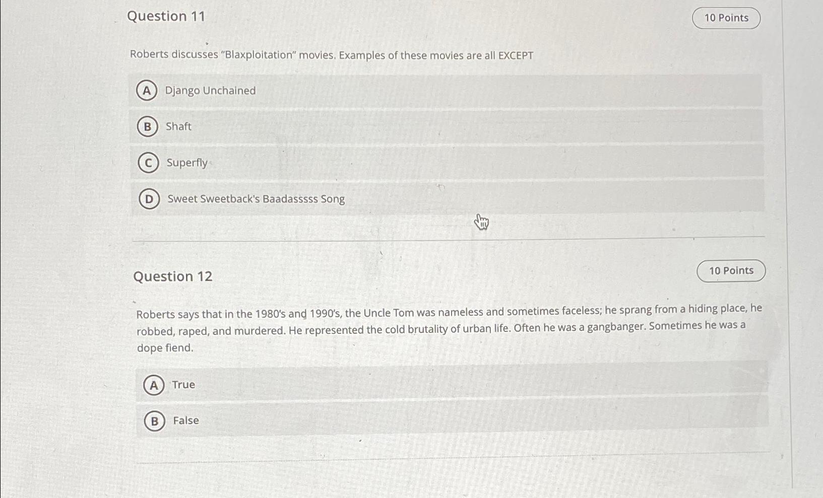 Solved Question 110 ﻿PointsAccording to Bogle, the character | Chegg.com