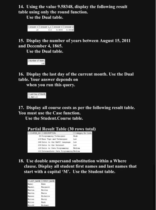 Solved 4. Display team numbers for all employees. Team | Chegg.com