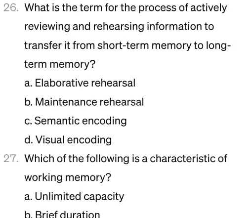 Solved What is the term for the process of actively | Chegg.com