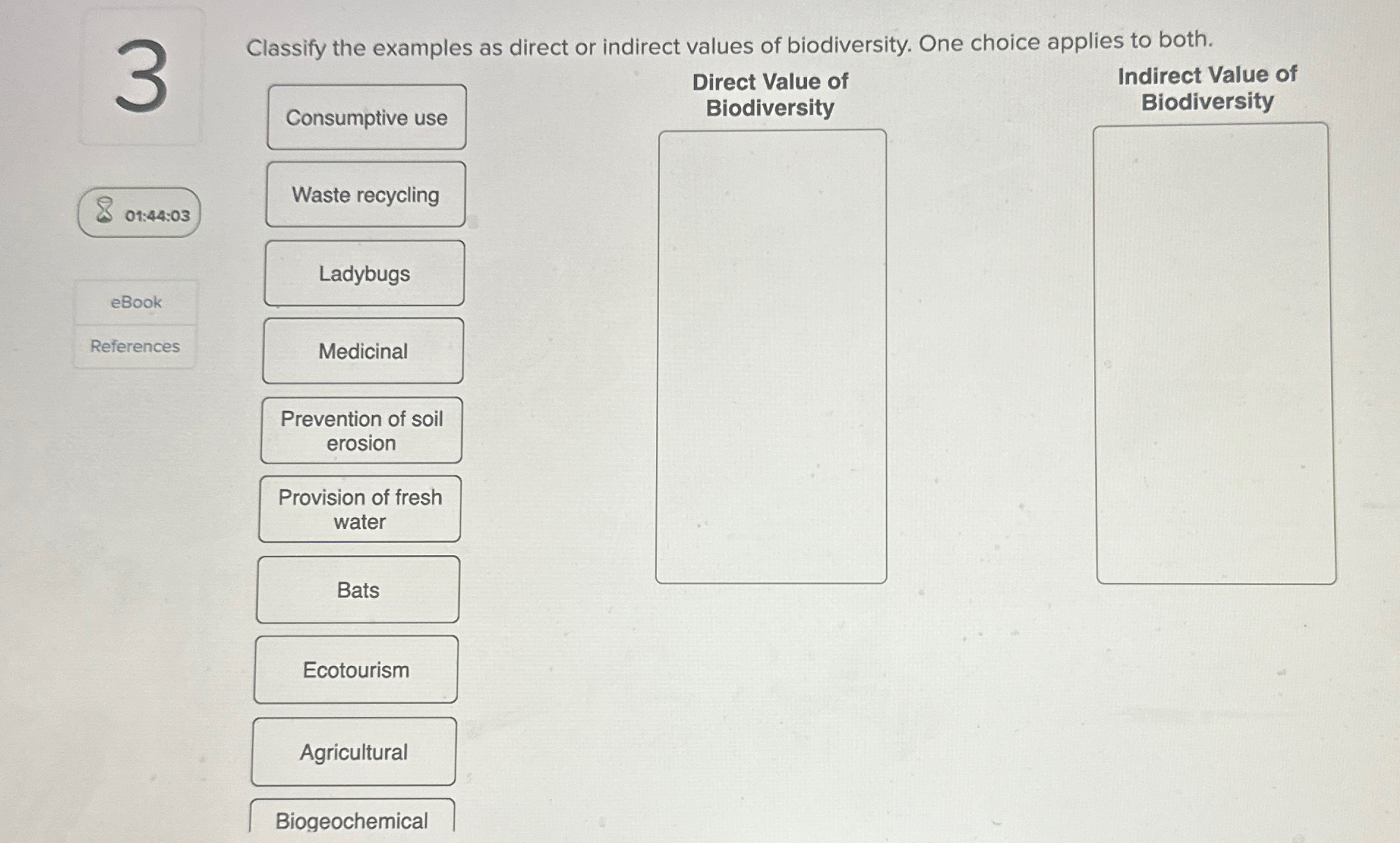 Solved 3Classify the examples as direct or indirect values | Chegg.com