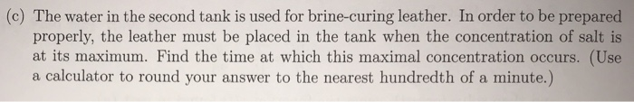 Solved 3. Mixture Problem: Consider the cascade of two tanks | Chegg.com