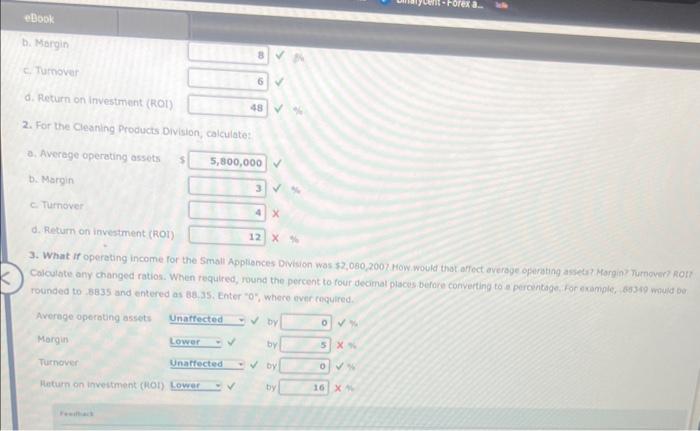 Solved Calculating Average Operating Assets, Margin, | Chegg.com