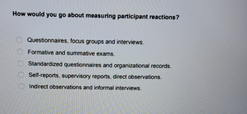 Solved How would you go about measuring participant | Chegg.com