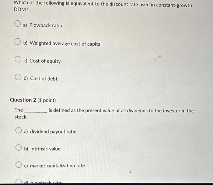 Solved Which of the following is equivalent to the discount | Chegg.com