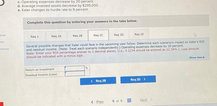 Solved E10-7 (Algo) Calculating Return on Investment, | Chegg.com