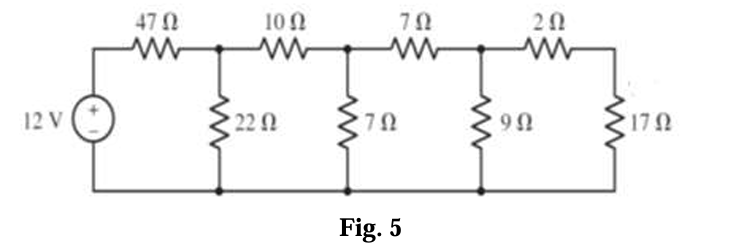 Solved Using Thevenin’s theorem, find the power dissipated | Chegg.com