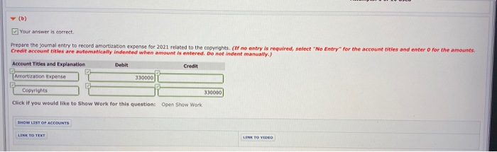 Solved Exercise 12-13 (Part Level Submission) Presented | Chegg.com