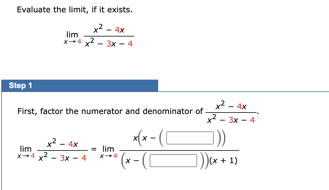 Solved Evaluate the limit, ﻿if it | Chegg.com