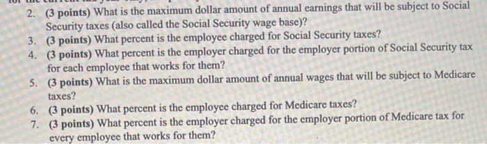 Solved 2. (3 points) What is the maximum dollar amount of | Chegg.com