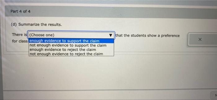 Solved dlo Statistics Class Times A professor wishes to see | Chegg.com