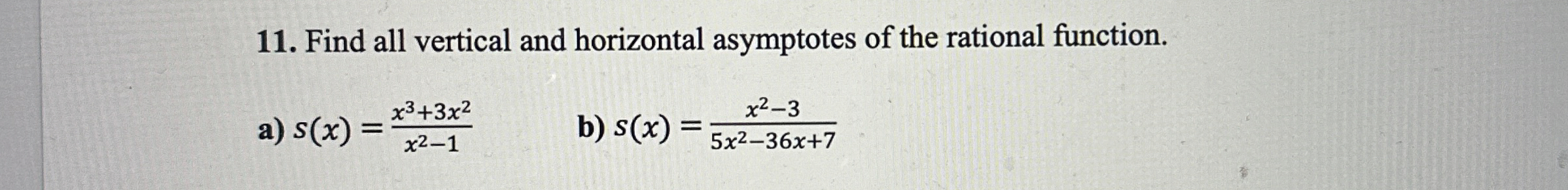 Solved Find all vertical and horizontal asymptotes of the | Chegg.com