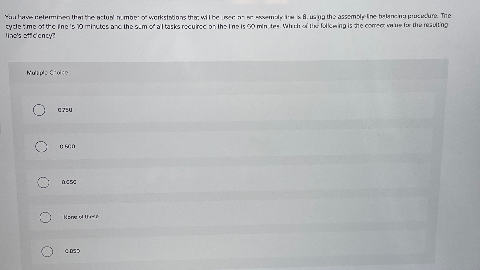 Solved You have determined that the actual number of | Chegg.com