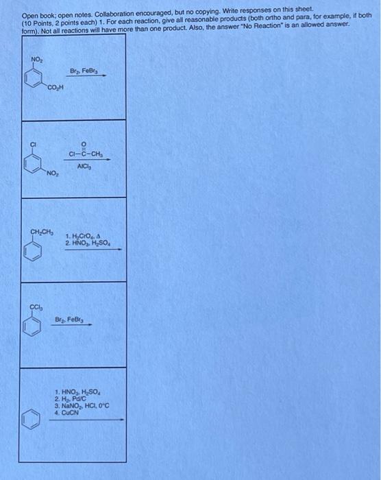 Solved Open book; open notes. Collaboration encouraged, but | Chegg.com