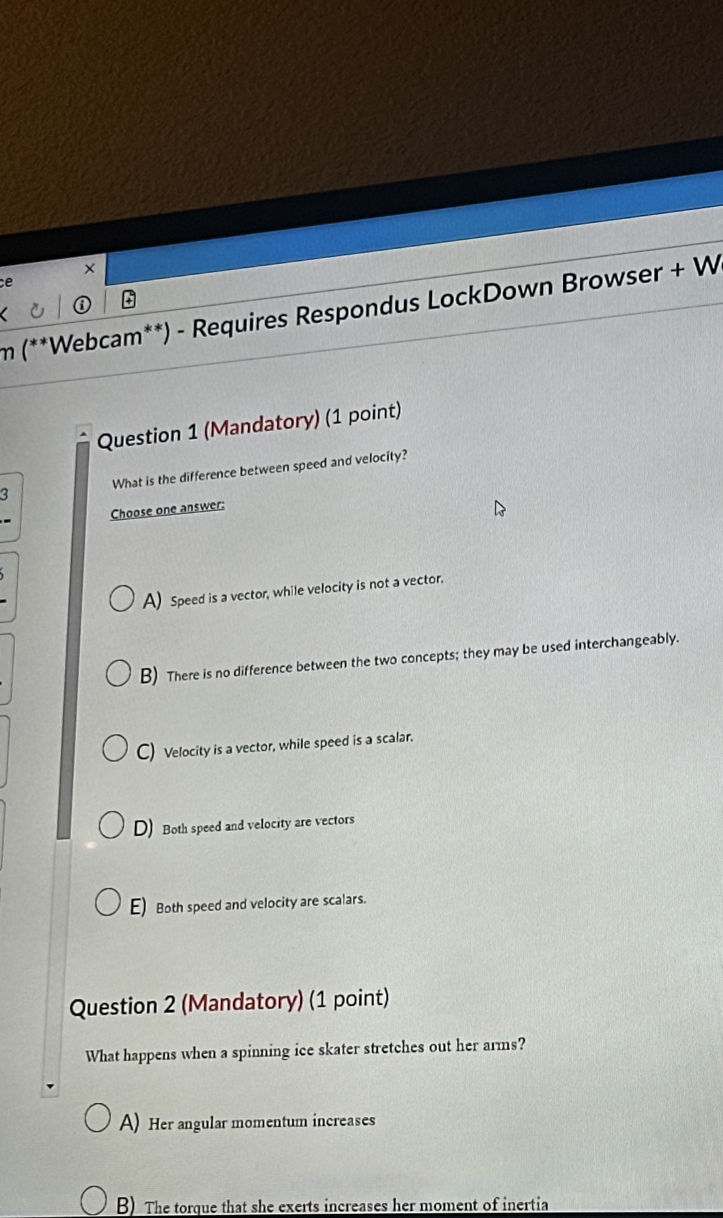 Solved Question 1 (Mandatory) (1 ﻿point)What is the | Chegg.com