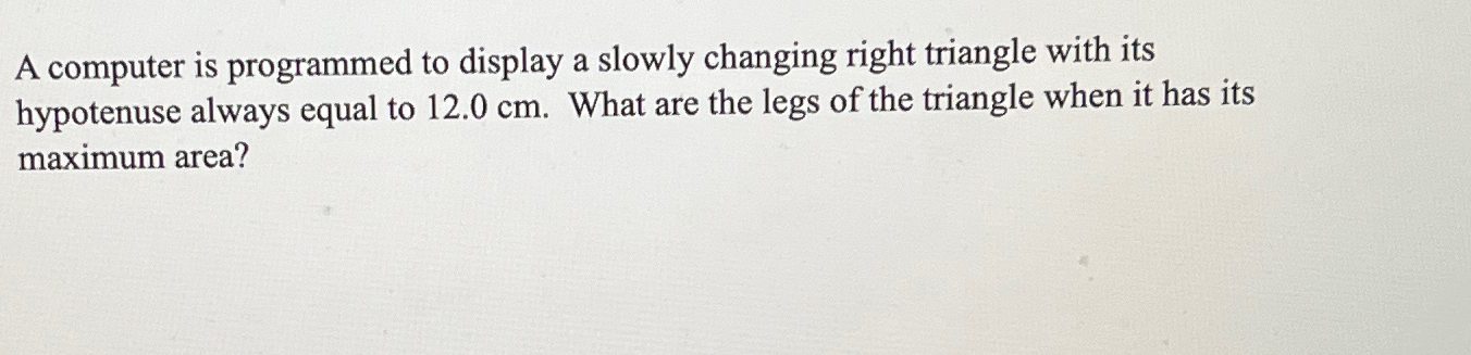 Solved A computer is programmed to display a slowly changing | Chegg.com