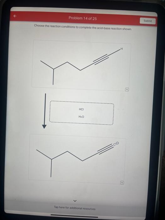Solved Choose The Reaction Conditions To Complete The