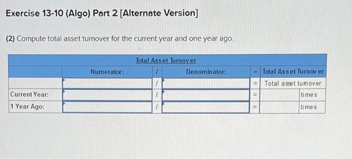 Solved Exercise 13−10 (Algo) Analyzing efficiency and | Chegg.com