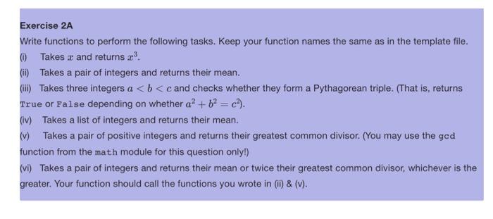 Solved Exercise 2C Write your function ExtEuclid (a,b) which | Chegg.com
