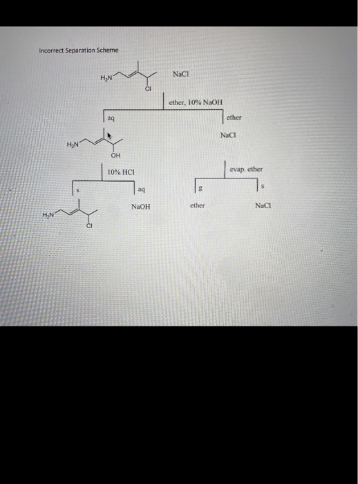 Solved Assignment 5: Separation Scheme Correction On a page | Chegg.com