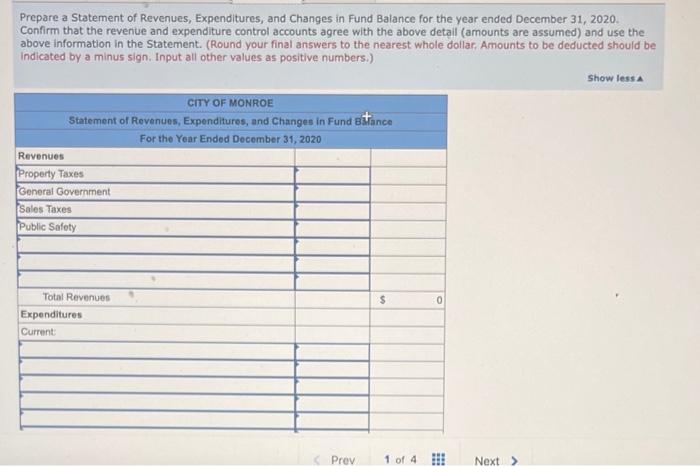 Solved The Balance Sheet of the General Fund of the City of | Chegg.com
