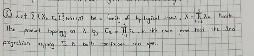 Solved (2) ﻿Let {(xk,τk)} ﻿ke 12,2,33 ﻿be o fomily of | Chegg.com