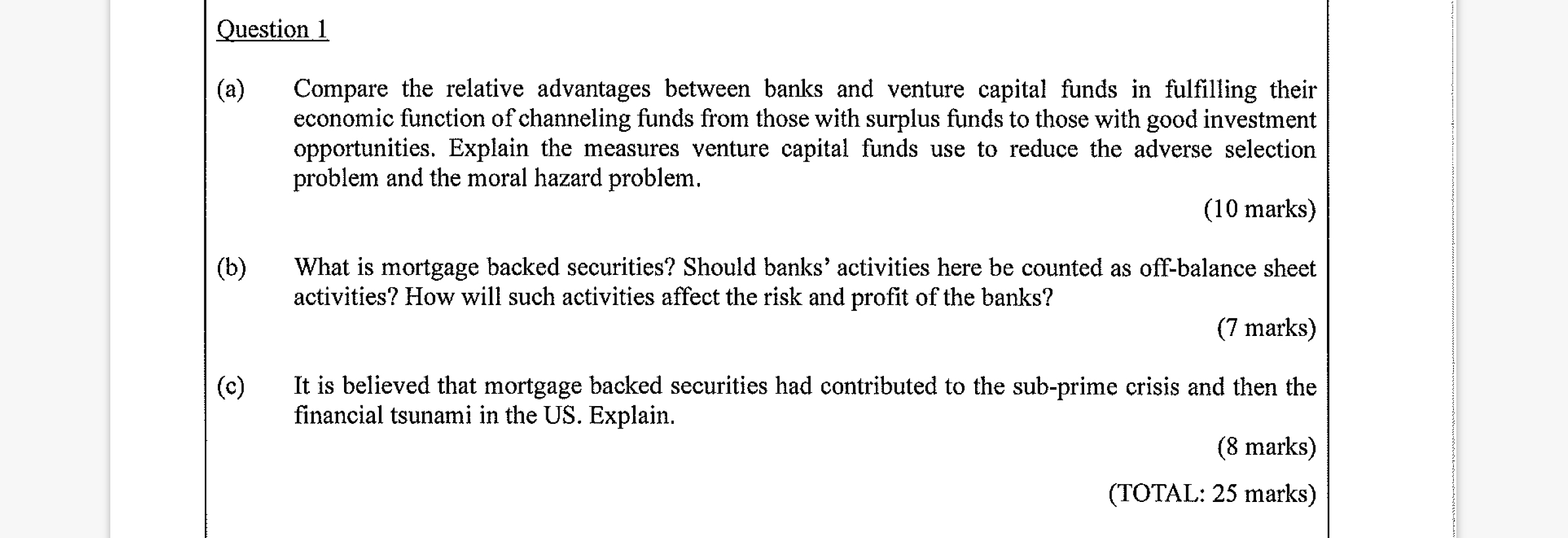 Solved Question 1(a) ﻿Compare the relative advantages | Chegg.com