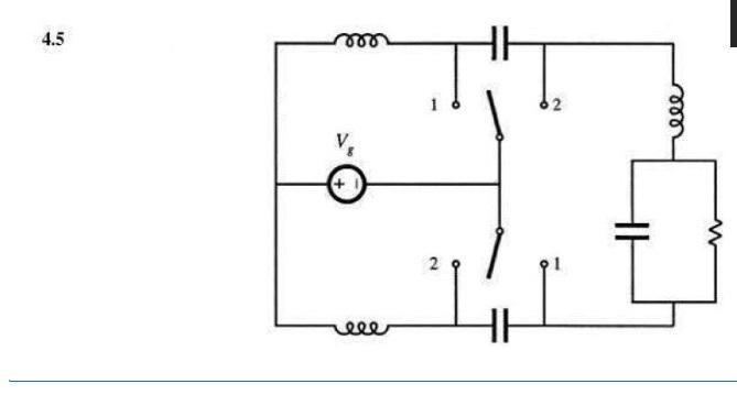 Solved Problems 4.1 to 4.6 , the input voltage VR is de and | Chegg.com