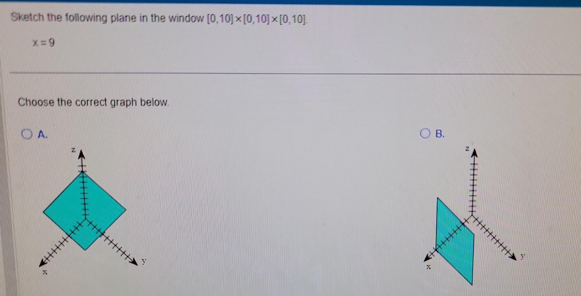 Solved Sketch the following plane in the window | Chegg.com