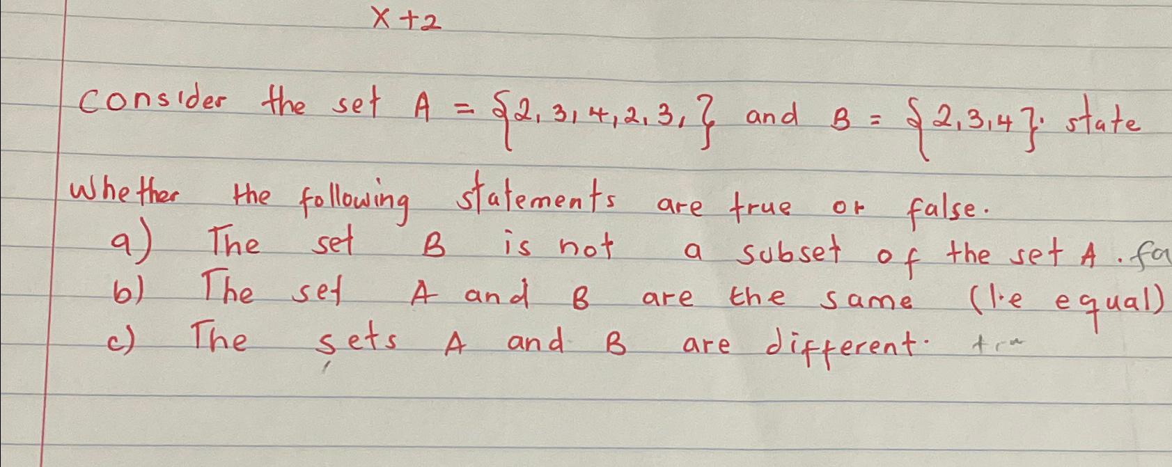 Solved Consider the set , | Chegg.com