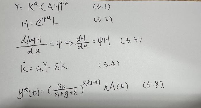 Solved 1. The basic idea of solving dynamic models that | Chegg.com