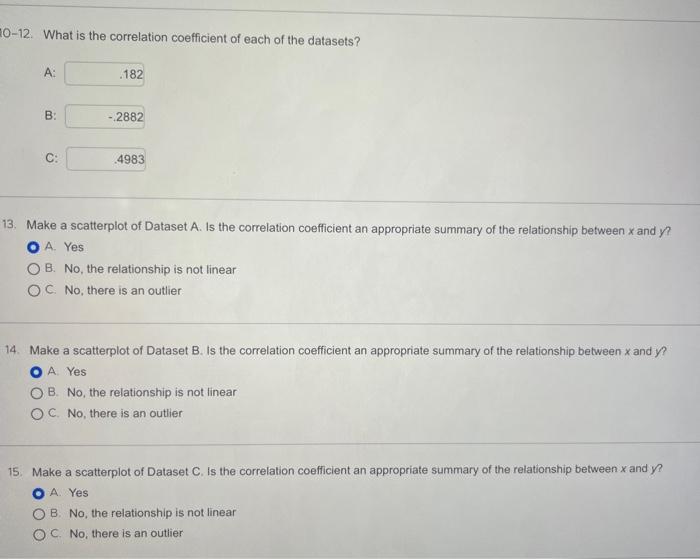 Solved Compute the Correlation Coefficient Consider the | Chegg.com
