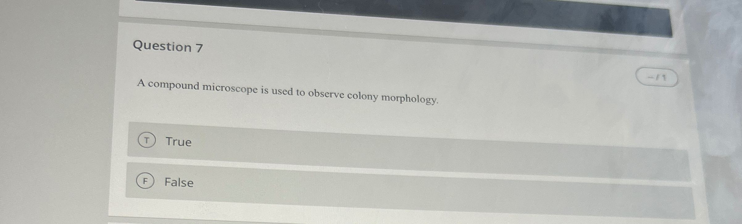 Solved Question 7A compound microscope is used to observe | Chegg.com