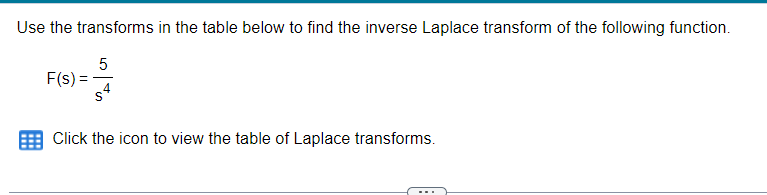 Use the transforms in the table below to find the | Chegg.com