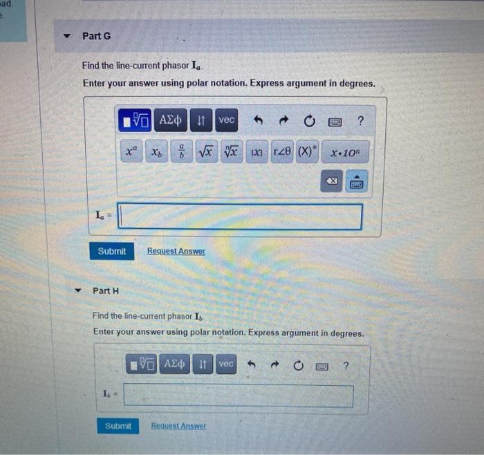 Solved A balanced positive-sequence wye-connected 60-Hz | Chegg.com