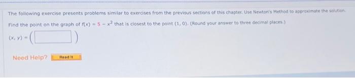Solved The following exercise presents problems similar to | Chegg.com