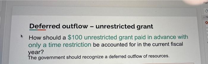 Solved how is the deferred outflow of resources? please | Chegg.com
