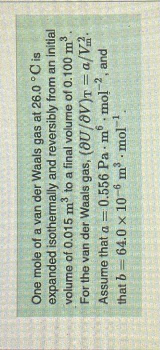 Solved Calculate ΔU for the process. Express your answer | Chegg.com