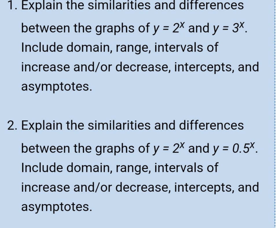 Solved Explain the similarities and differences between the | Chegg.com