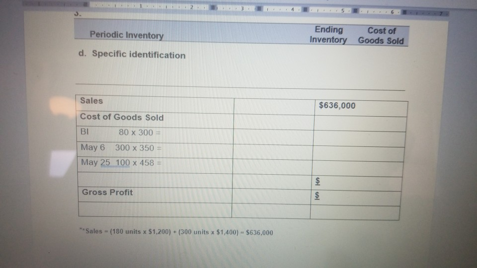 Solved c. Weighted average ($249,300/680=$366.62 (rounded) | Chegg.com