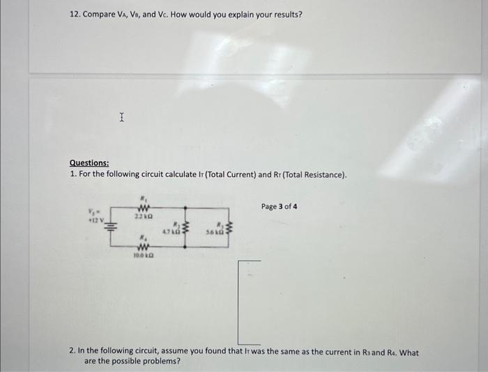 Solved Equipment: - Breadboard - Variable DC Power Supply | Chegg.com