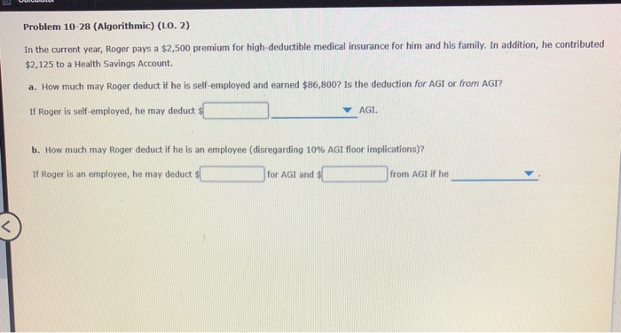 Solved Problem 10-28 (Algorithmic) (LO. 2) In the current | Chegg.com