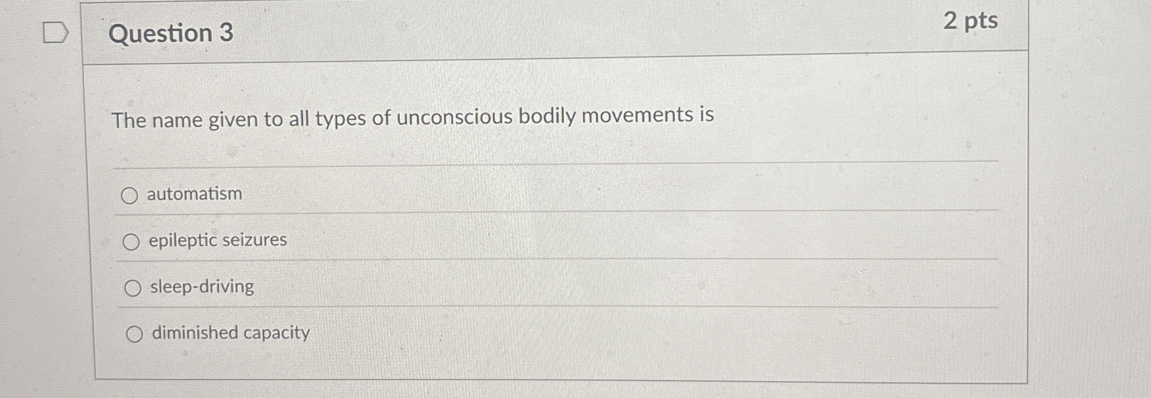 Solved Question 32 ptsThe name given to all types of | Chegg.com Solved Question 32 ptsThe name given to all types of | Chegg.com
