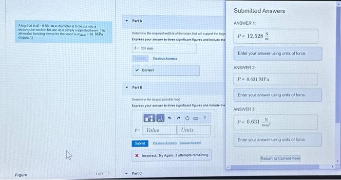 Solved (Enite 1) Eaprevi vour answor to three vonficant | Chegg.com