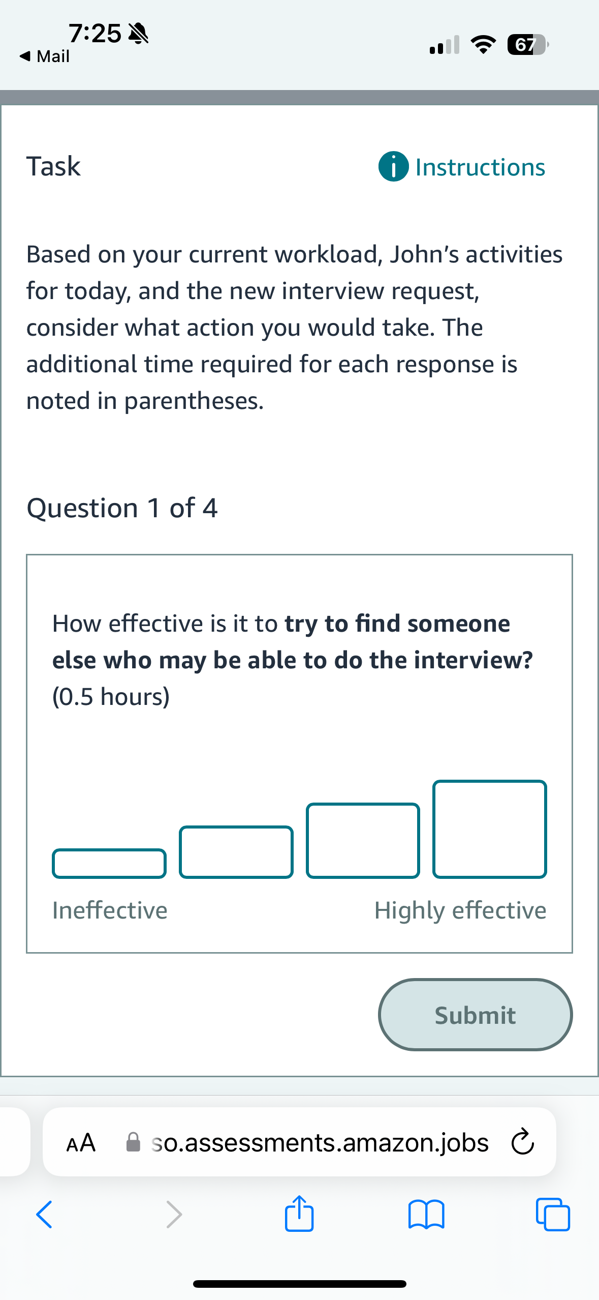 Solved for today, and the new interview request,consider | Chegg.com