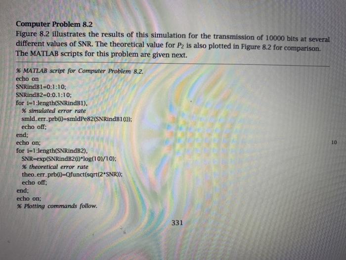 Solved could someone please compute this Matlab code and | Chegg.com