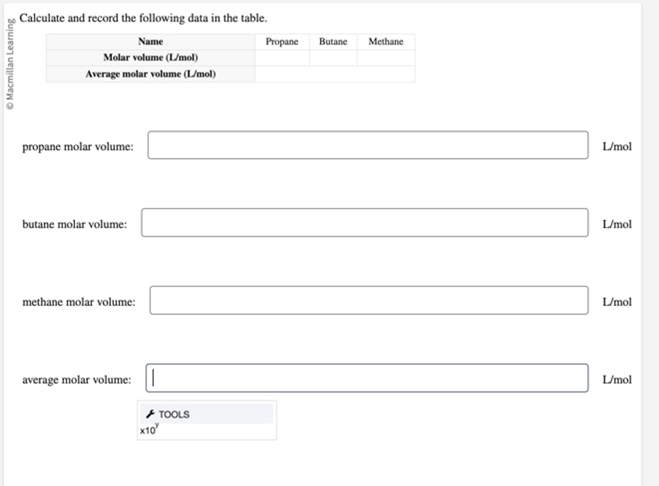 Calculate and record the following data in the | Chegg.com