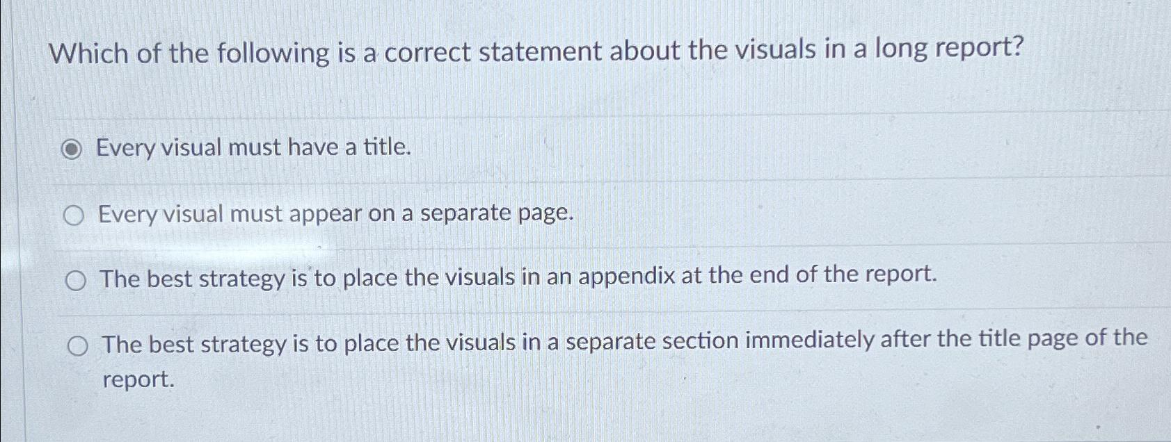Solved Which of the following is a correct statement about | Chegg.com