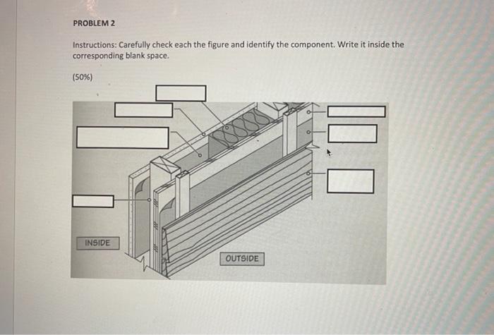 Solved PROBLEM 1 (50\%) Calculate the U value and R value | Chegg.com