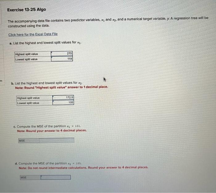 The accompanying data file contains two predictor | Chegg.com